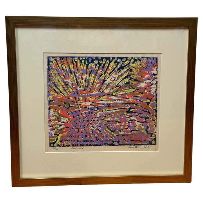 "Phoenix" Lithograph by Richard Proctor – Galerie Sommerlath